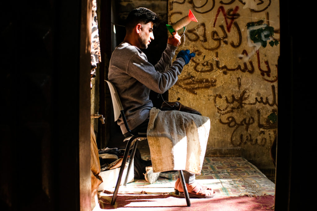 PHOTO ESSAY: Obayda, the Gaza Football Fan Who is Fighting to Survive ...