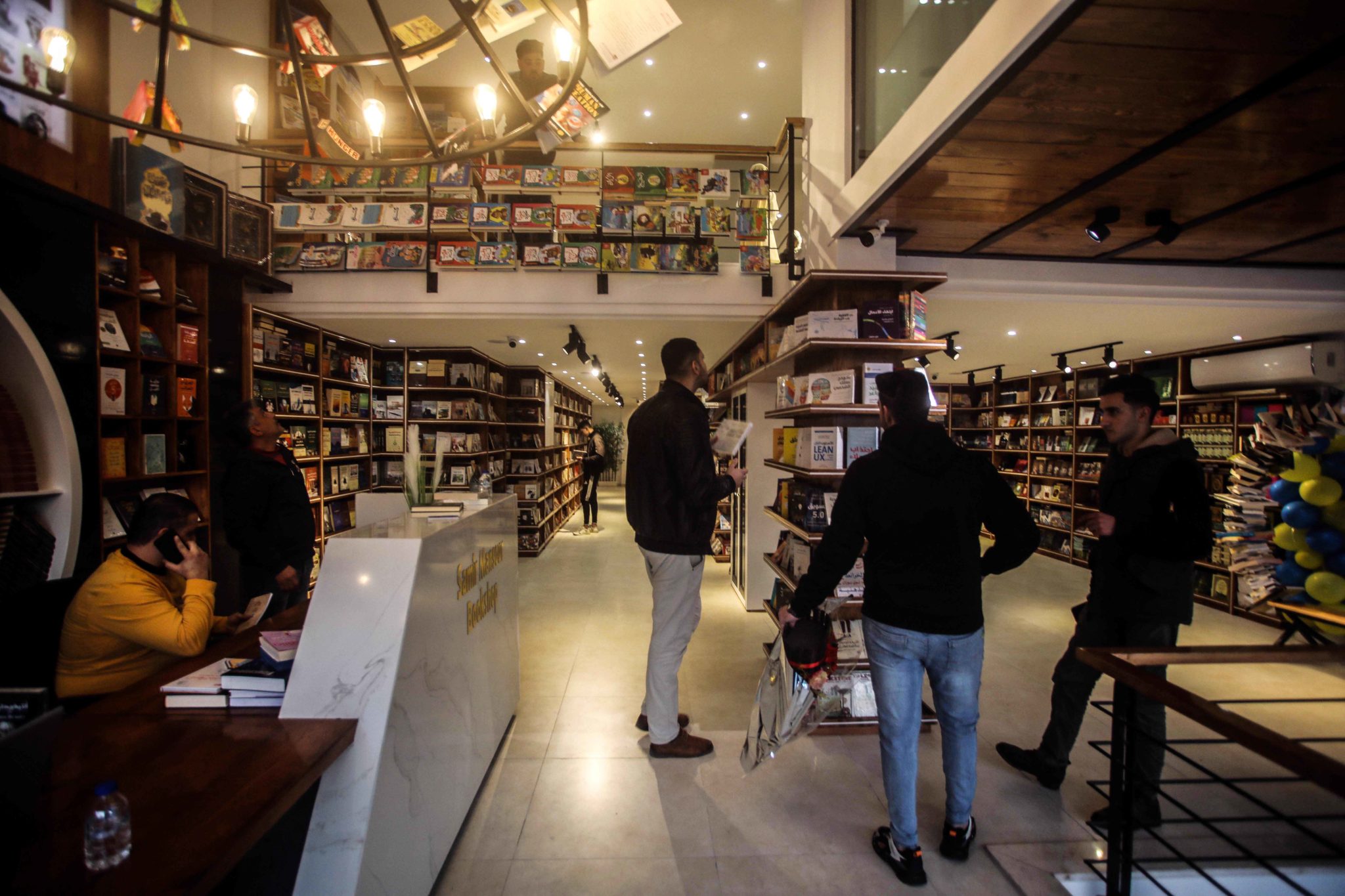 In Photos: Gaza’s Famed ‘Samir Mansour Bookshop’ is Back, Months after ...