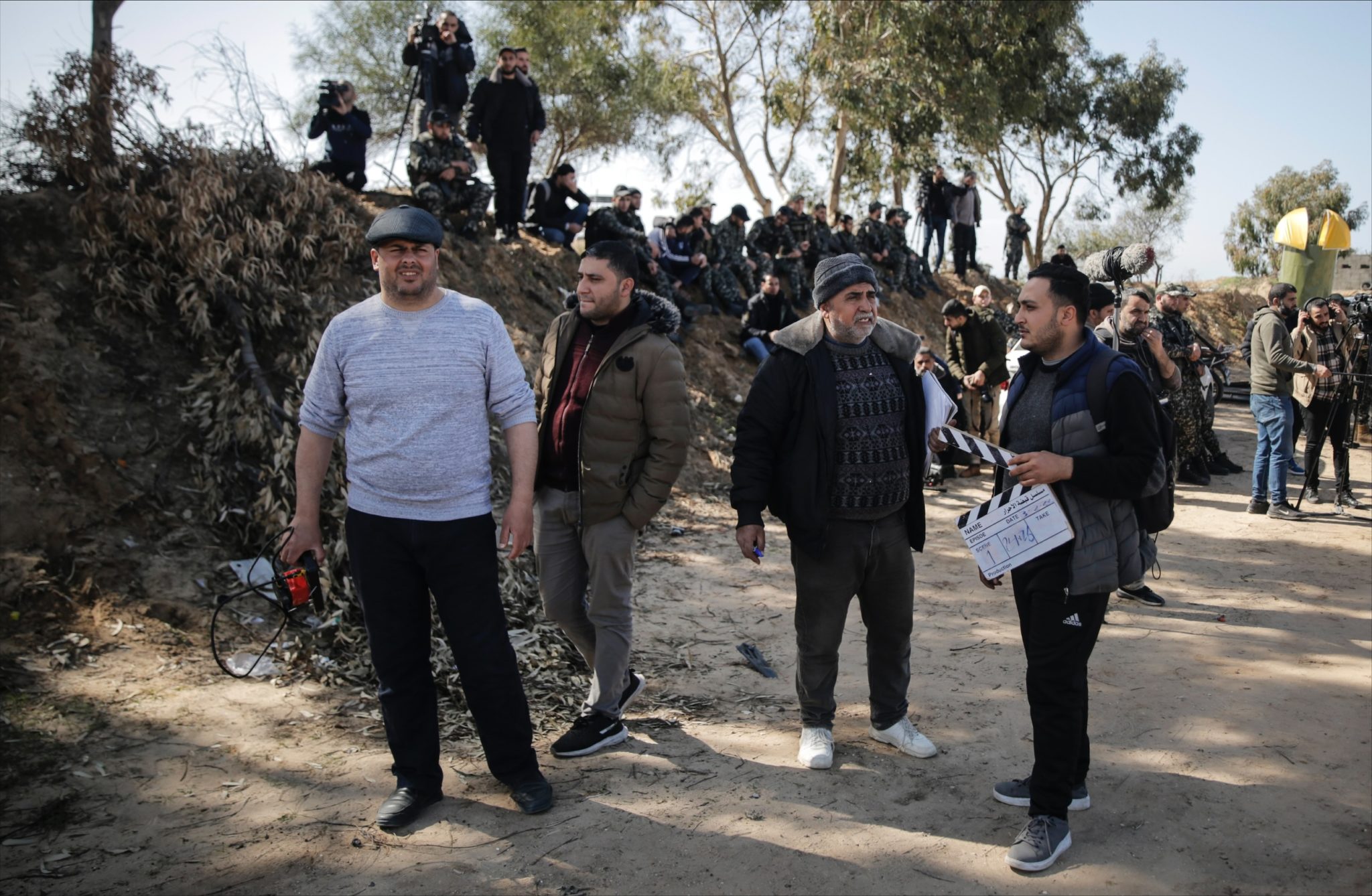 IN PHOTOS: This is How Palestinian Actors in Gaza are Responding to ...