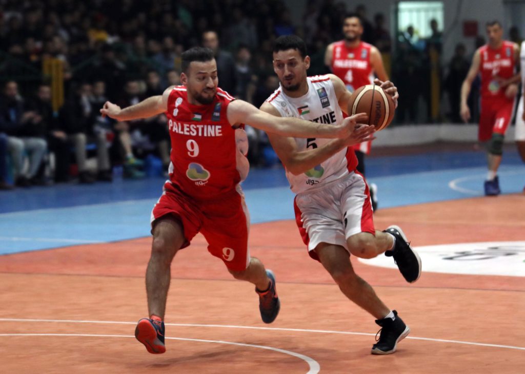 Find out Why This Palestinian Player is Standing Atop a Basketball Rim ...