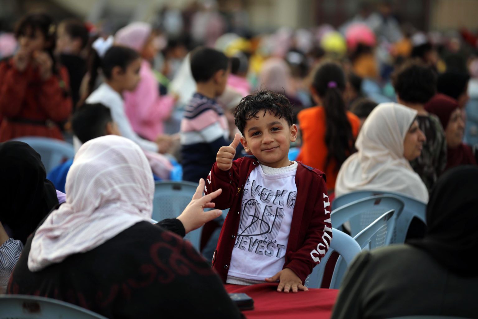 In Photos: Hundreds of Gaza’s Orphans Embraced by their Community ...