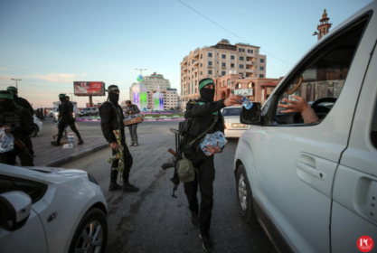 IN PHOTOS: Fighters in Gaza Have a Surprise for Fasting Drivers ...