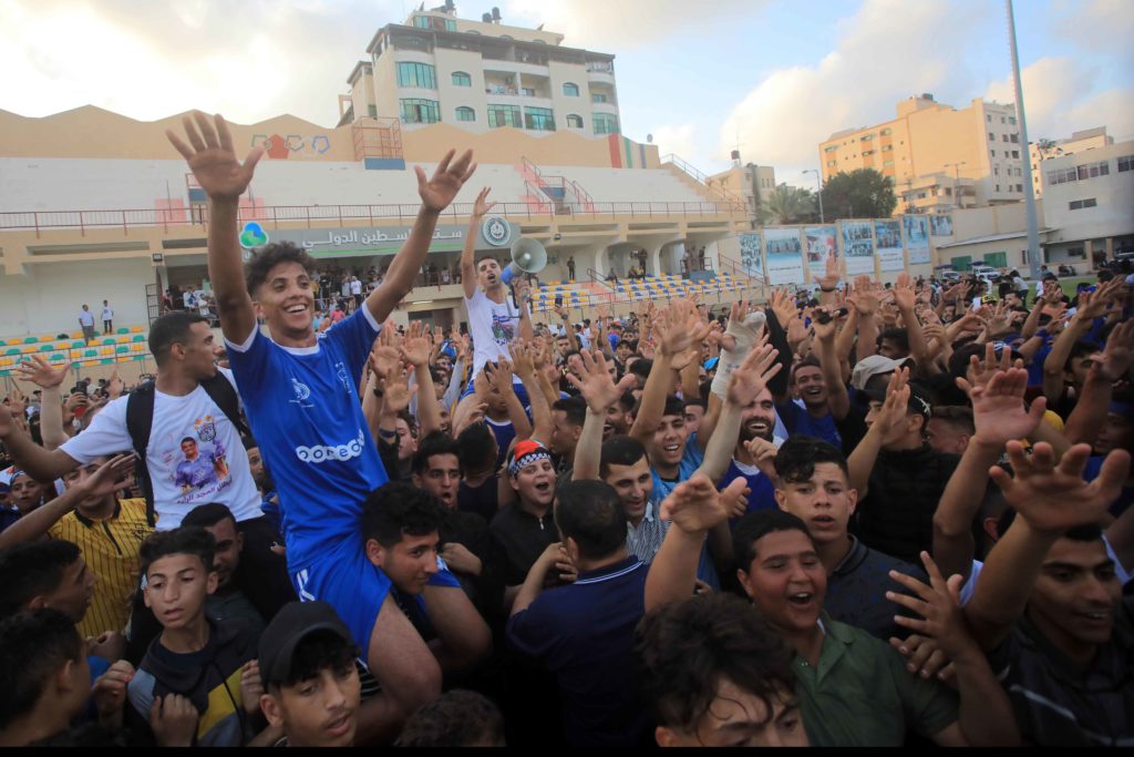 Shabab Rafah Wins Gaza Premier League Title (PHOTOS) - Palestine Chronicle