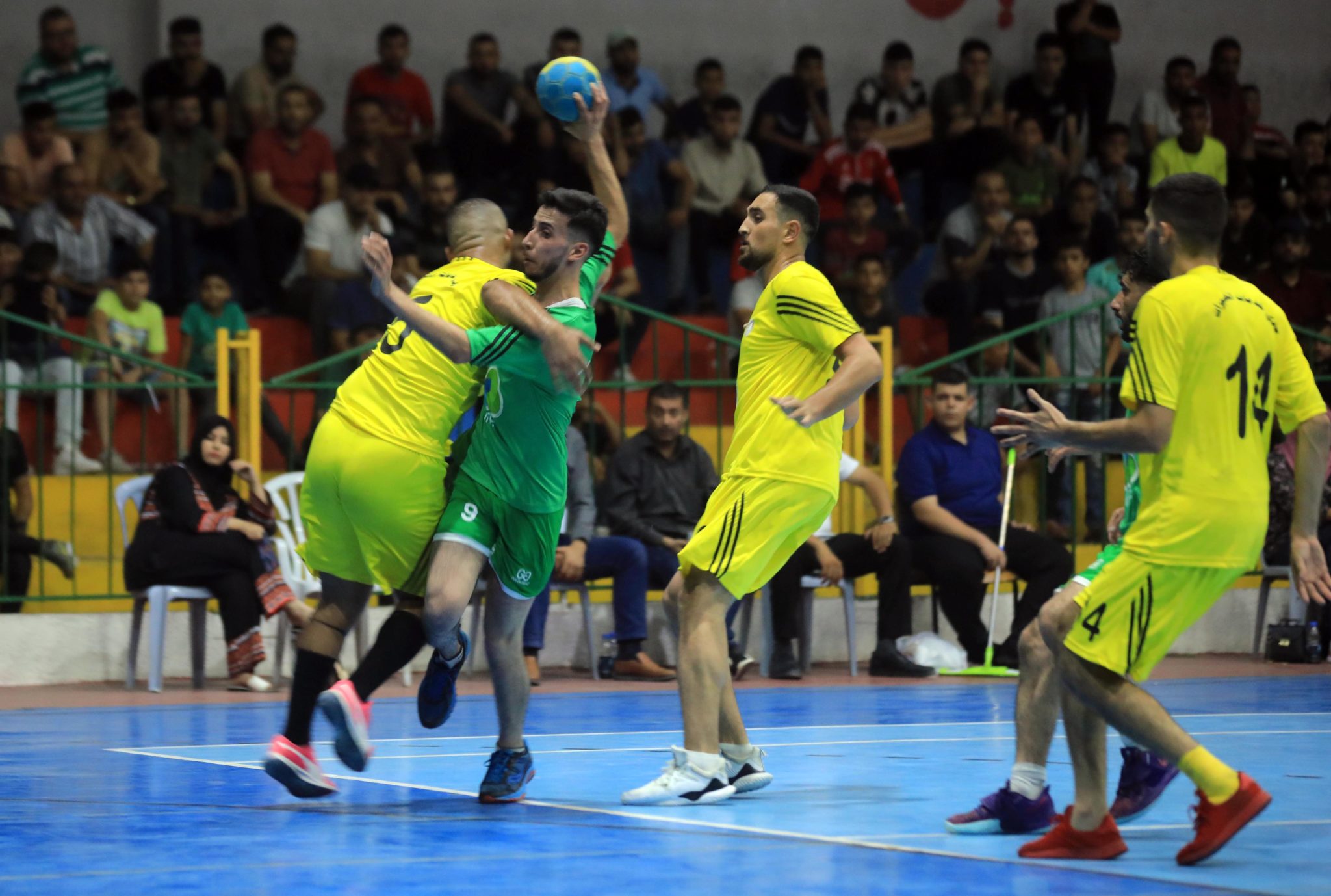 Palestine Holds First Leg of Handball Final despite Israeli ...