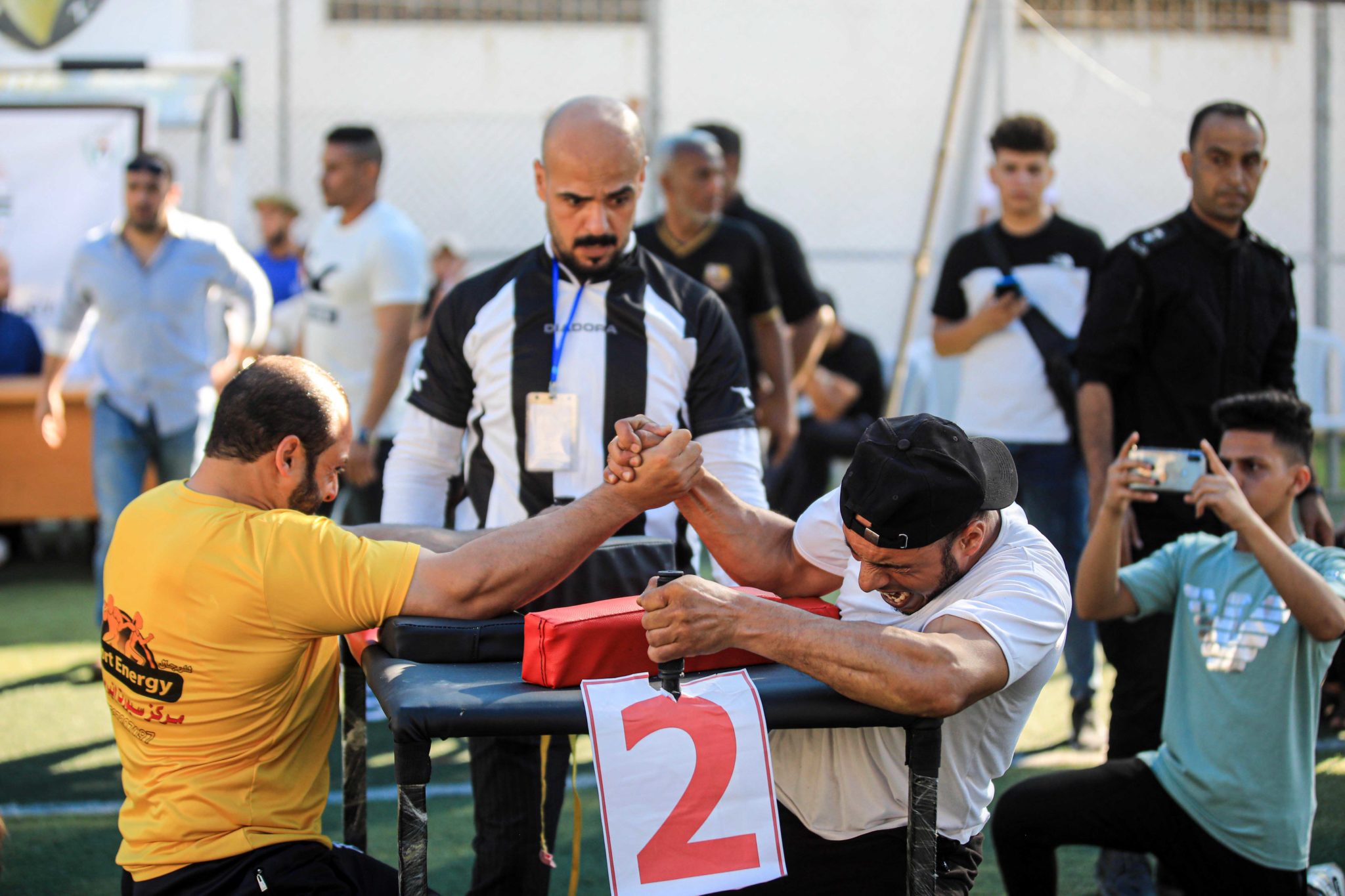 In Photos: Palestinian Arm Wrestling Athletes Compete for Medals, Glory ...
