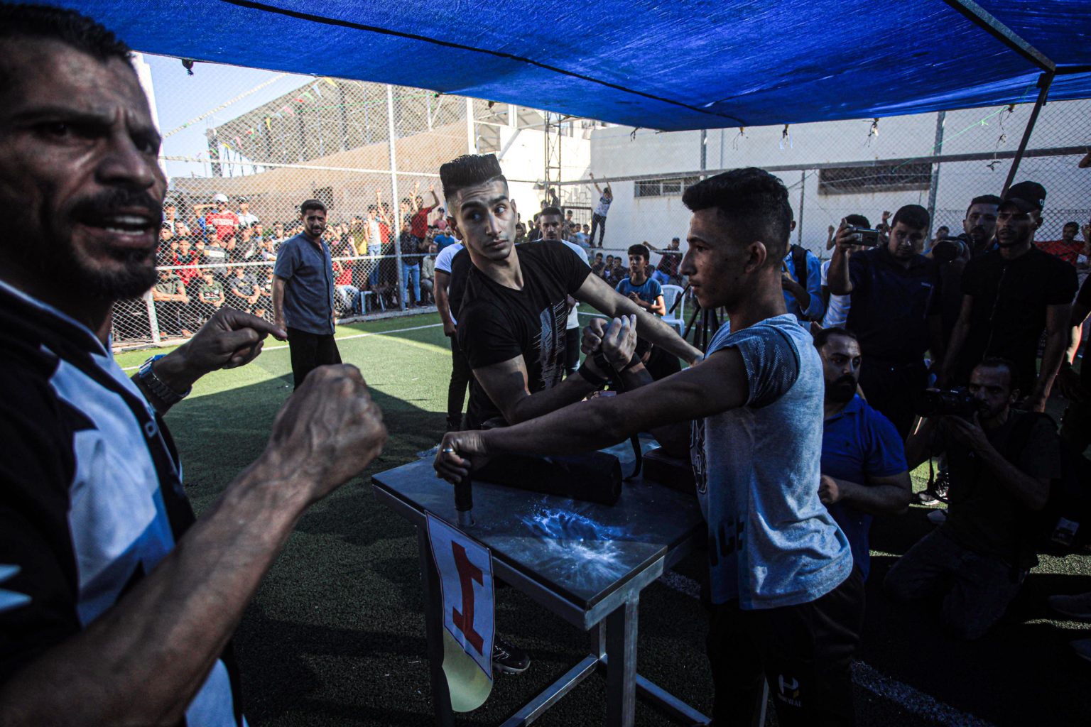 In Photos: Palestinian Arm Wrestling Athletes Compete for Medals, Glory ...