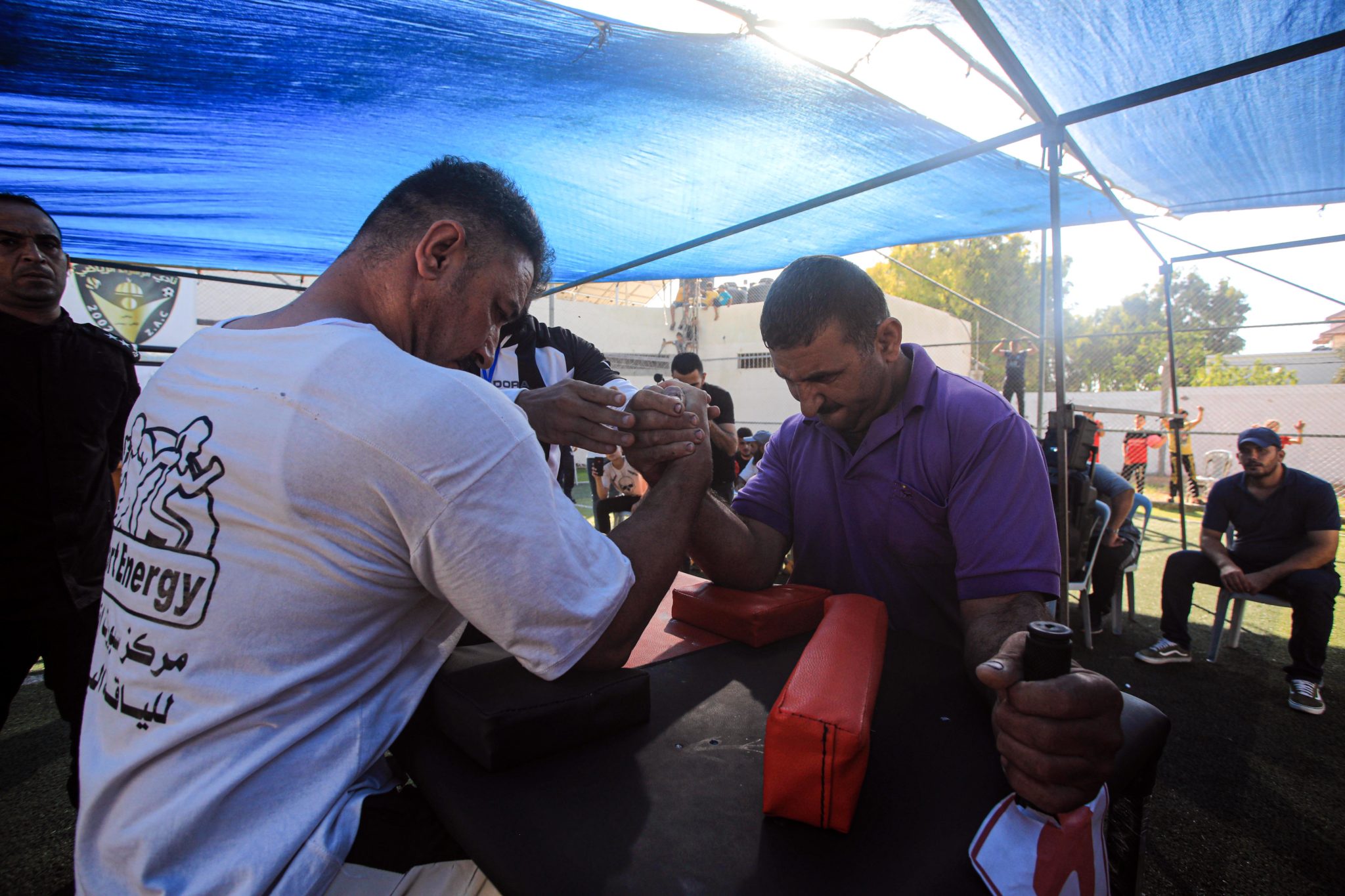 In Photos: Palestinian Arm Wrestling Athletes Compete for Medals, Glory ...