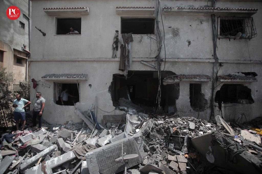 IN PHOTOS: A Palestinian House in Gaza Completely Destroyed in Israeli ...