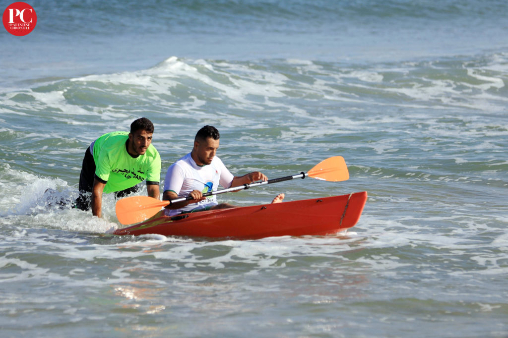 Palestinian Athletes Compete for First Rowing Championship in Gaza ...