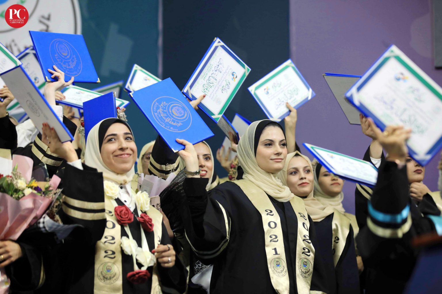 In Photos: Islamic University’s Forty-First Cohort Graduates in Gaza ...