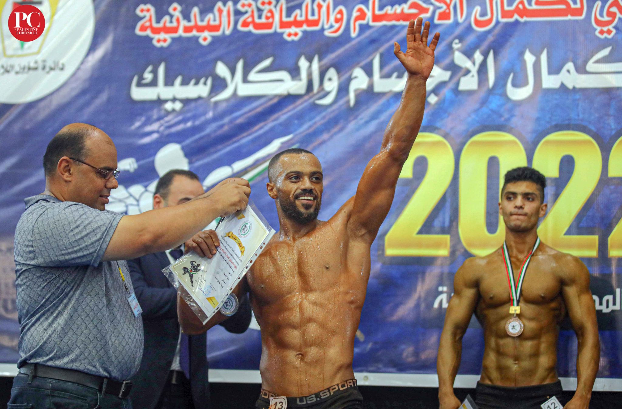 Palestinian Bodybuilders Flex Their Muscles in Regional Competition ...