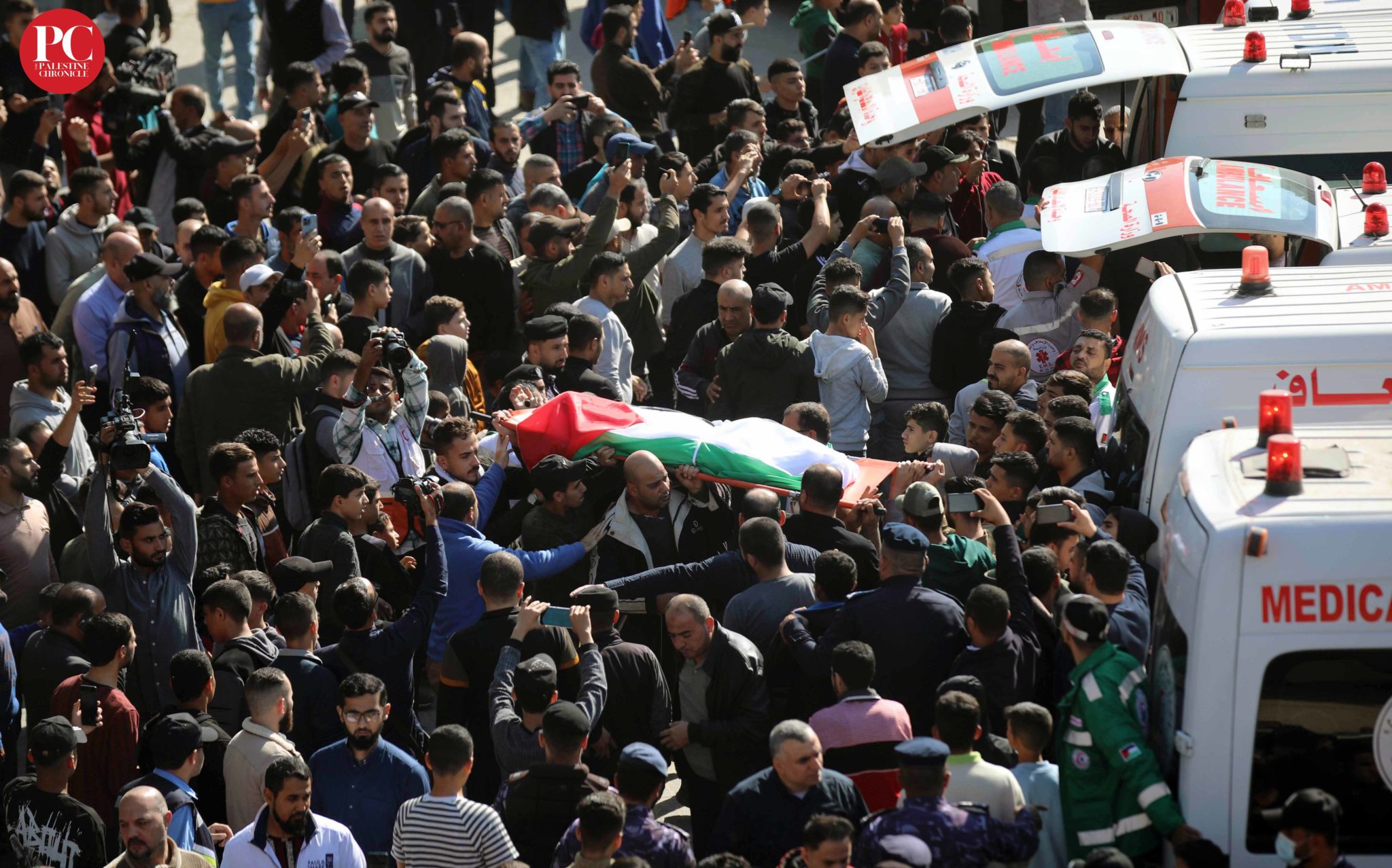 Gaza Mourns, Buries 21 Fire Victims in Jabaliya (PHOTOS) - Palestine ...
