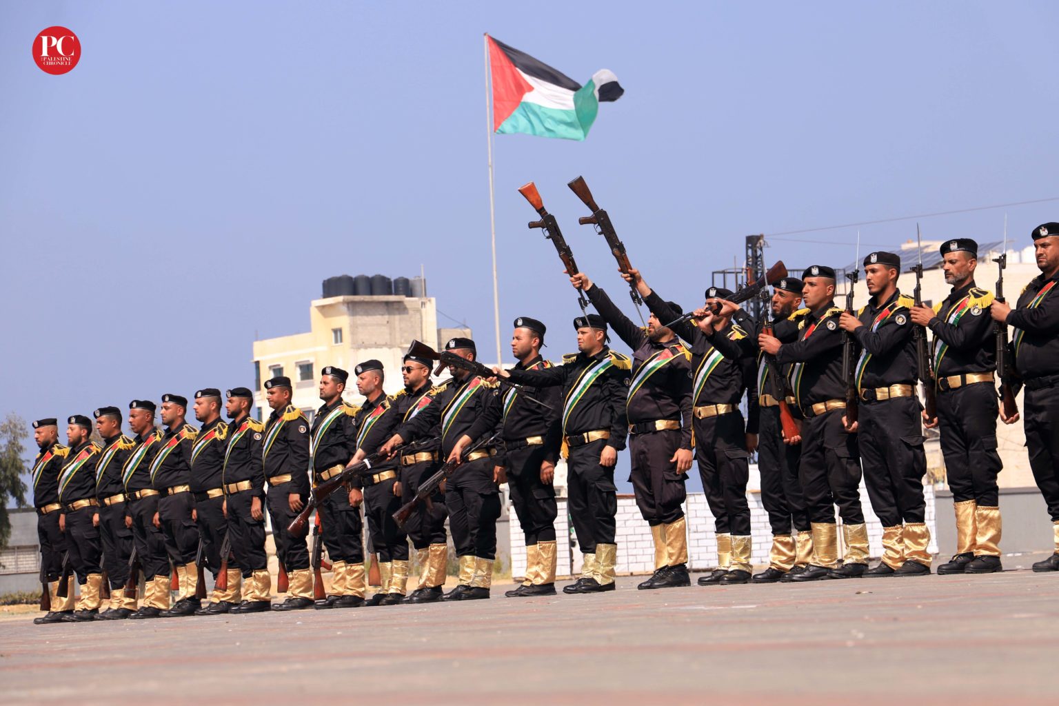 Hundreds of New Cadets Graduate in Gaza (PHOTOS) - Palestine Chronicle