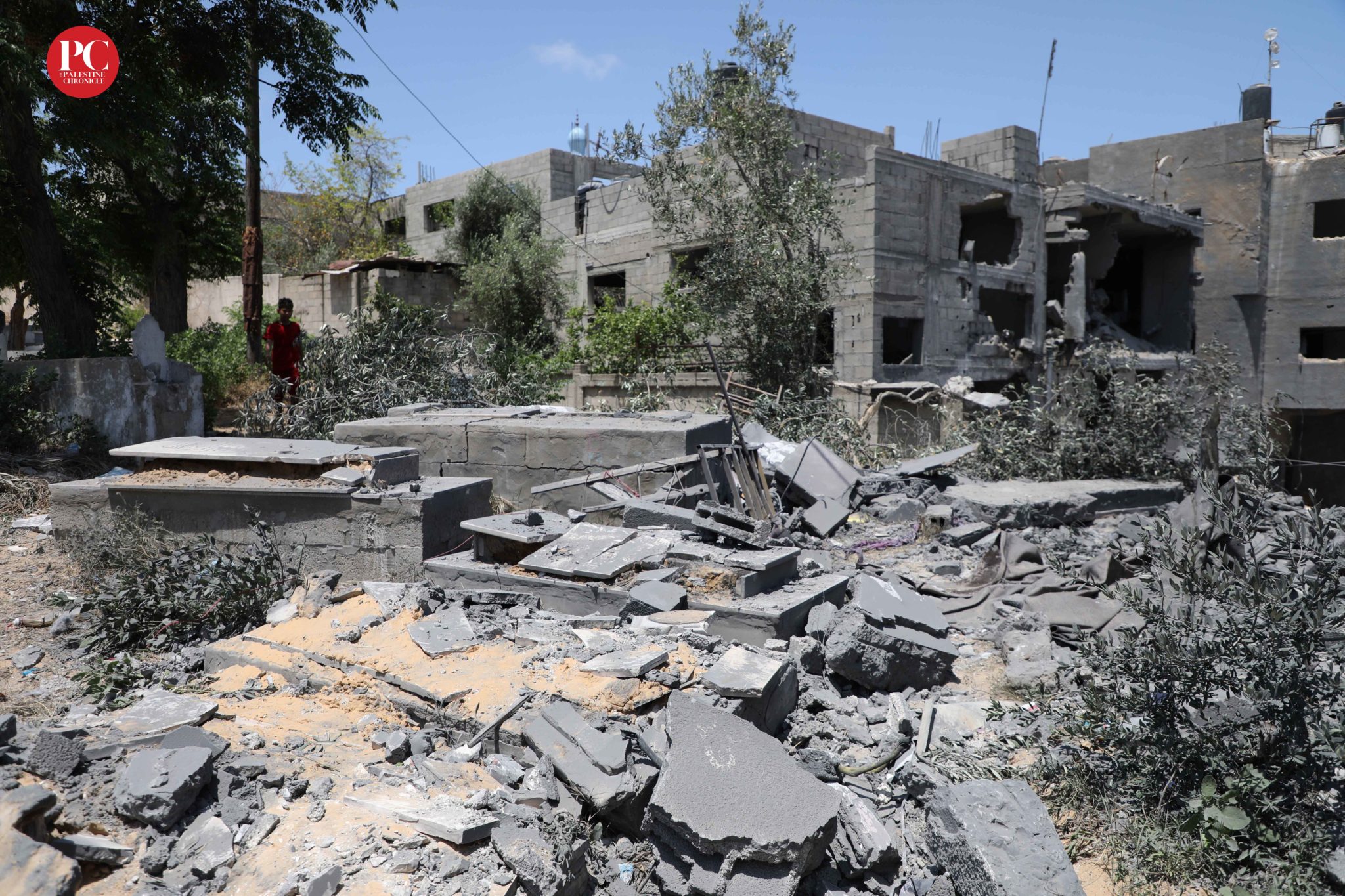 Israel Bombed a Gaza Cemetery: Here is the Devastating Outcome (PHOTOS ...