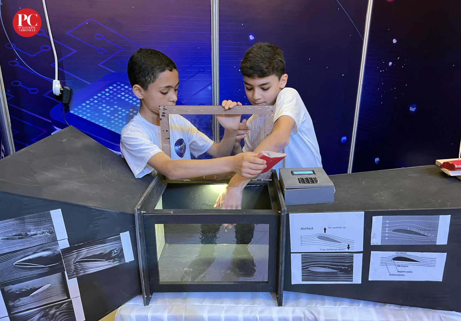 Young Palestinian Scientists Shine in Gaza Exhibition (PHOTOS ...
