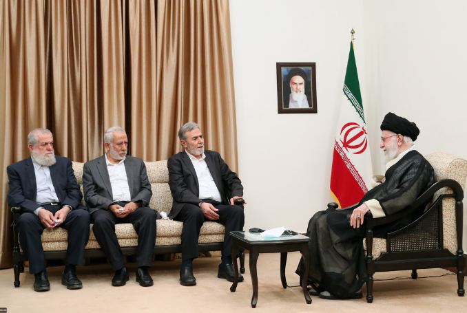 Islamic Jihad Leader Meets Iran's Supreme Leader Khamenei in Tehran ...