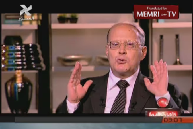 Prominent Journalist Says Egyptians are Not Bound by Peace Deal with ...