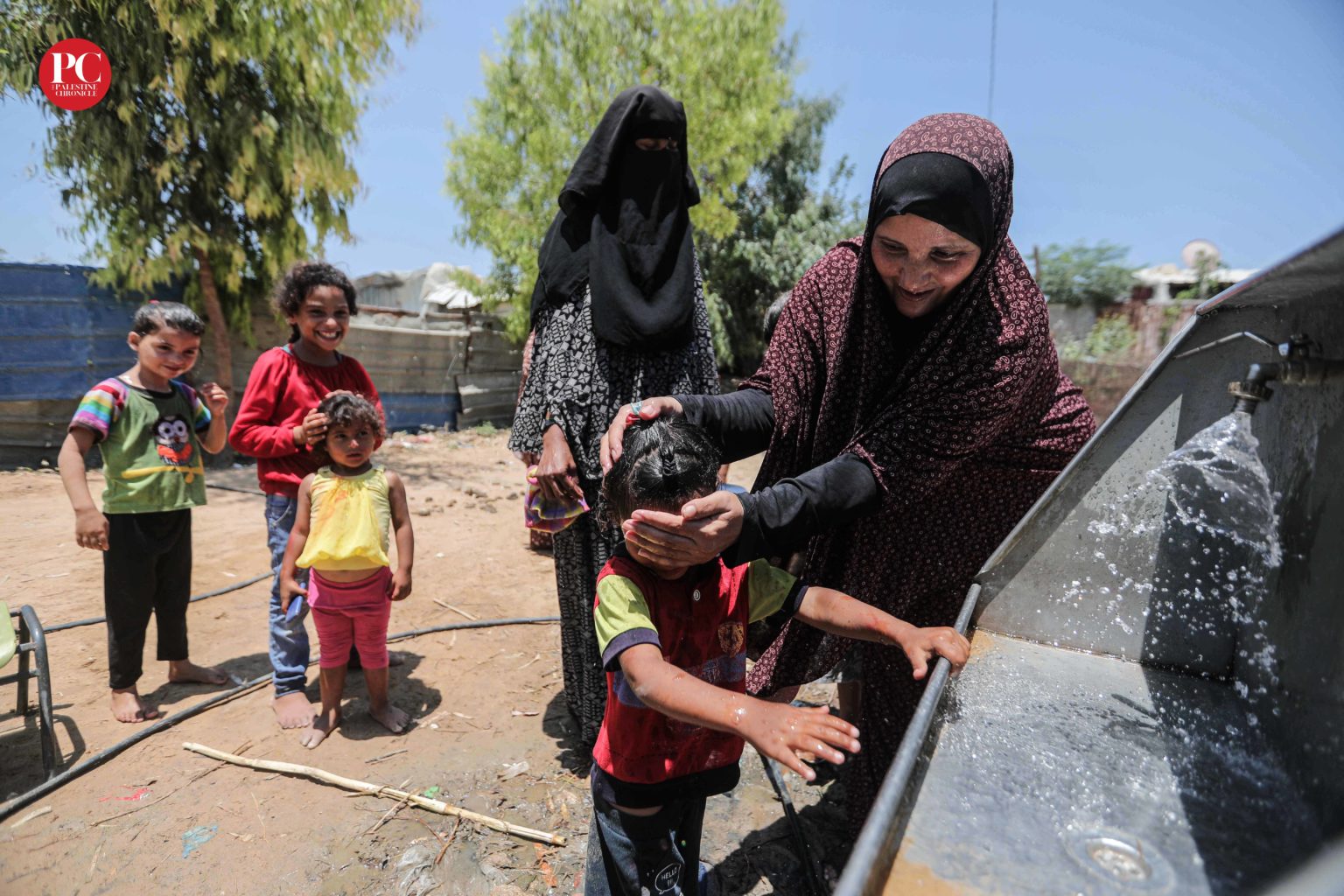 In Photos, a Palestinian Family’s Daily Quest for Water - Palestine ...