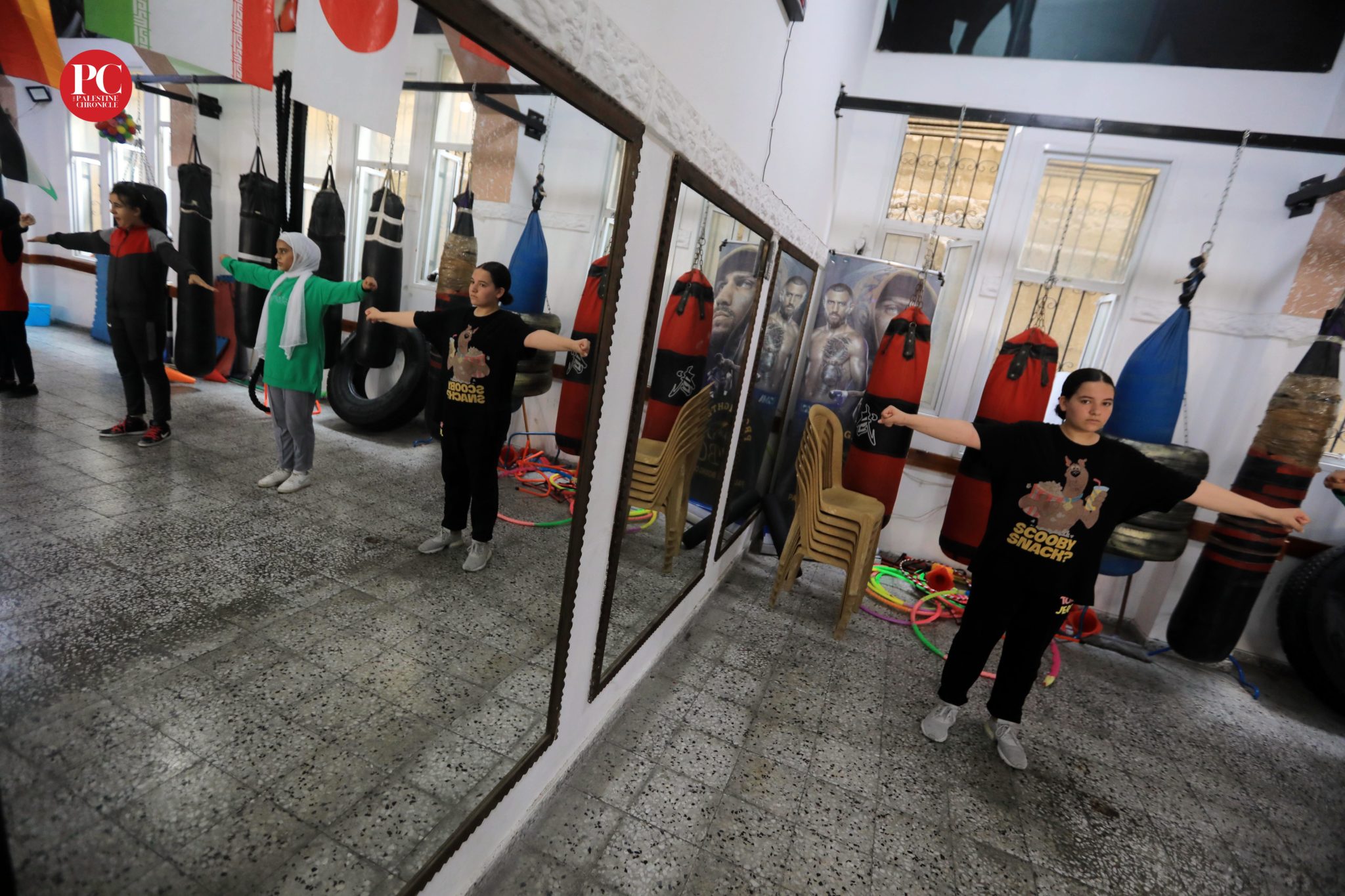 Gaza's Female Fighters Celebrate International Boxing Day - Photo ...