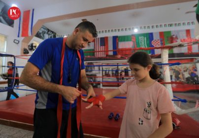 Gaza's Female Fighters Celebrate International Boxing Day - Photo ...