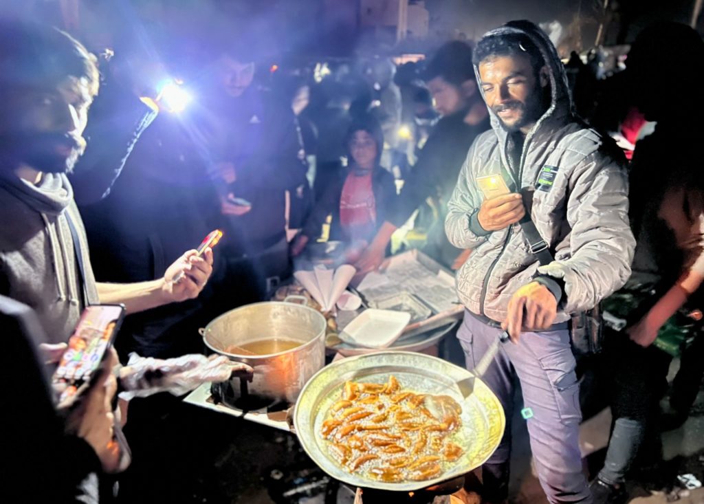 From Northern Gaza with Love - Qatayef Maker had a Surprise for Fellow ...