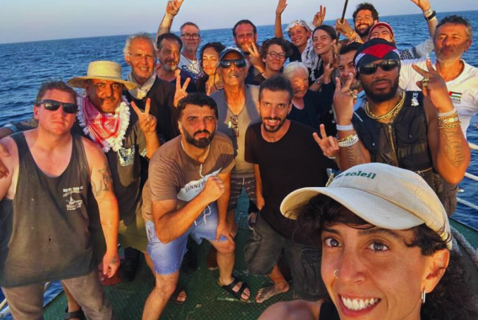 Contact Lost with Gaza-Bound Ship Handala as Israeli Drones Circle ...