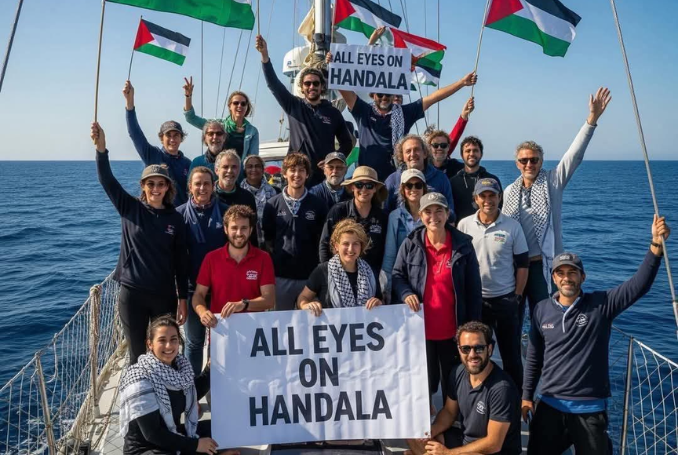 Handala Ship Seized and Taken to Ashdod, International Outcry Follows - Palestine Chronicle