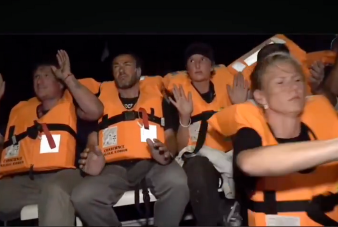 Israel Attacks Freedom Flotilla in International Waters, Dozens of ...