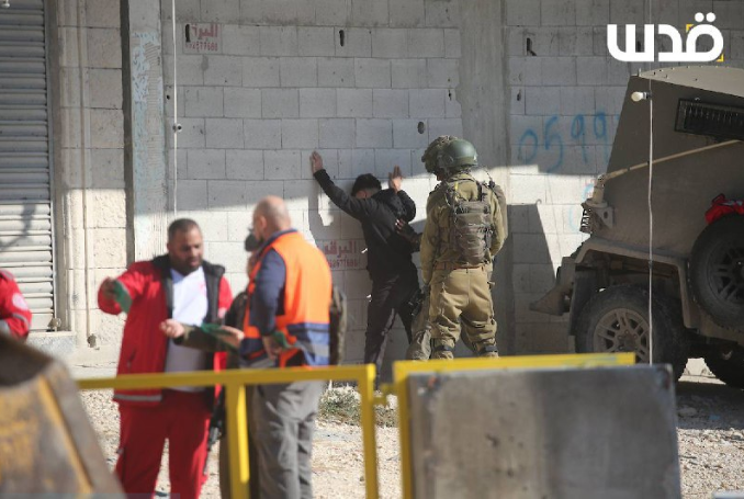 Israeli Forces Strip and Detain Three Palestinian Youths at Checkpoint ...